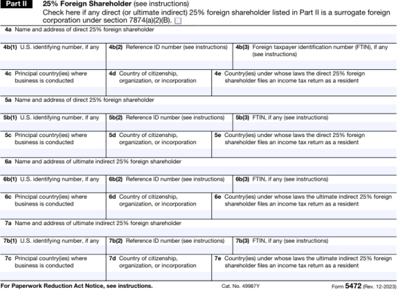 A complete guide to filing IRS Form 5472 for a foreign-owned business